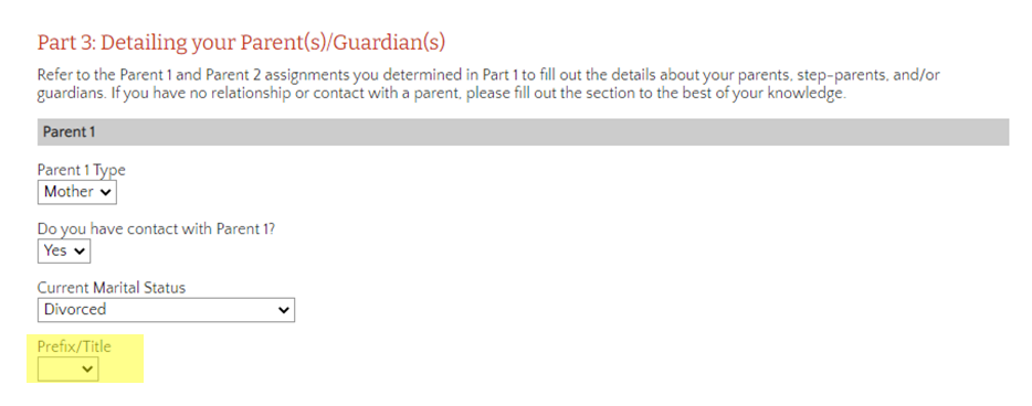 Household: Missing Details about Parent 1, Parent 2, Step-parent, or ...